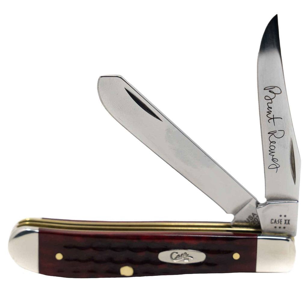 Case Knives Brent Reaves Signature Mini Trapper Knife