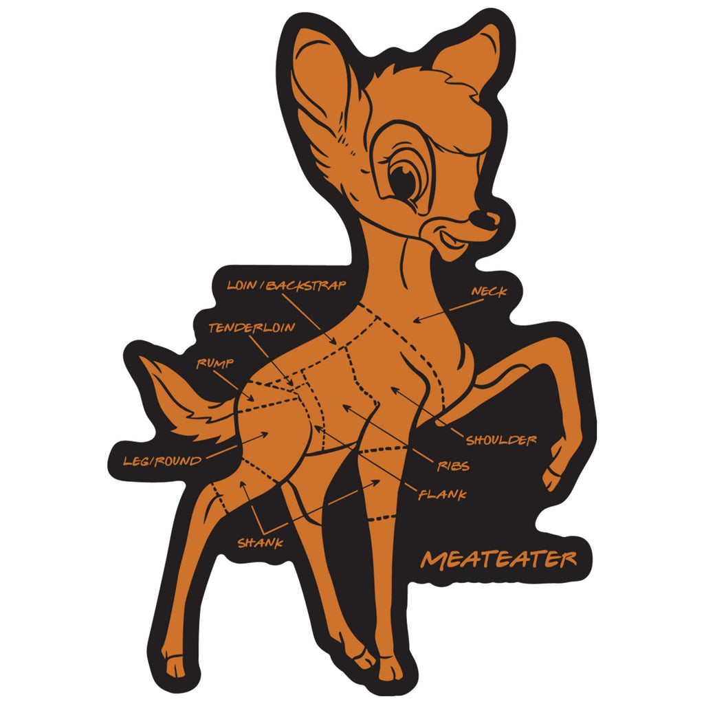 Butchering Bambi Sticker